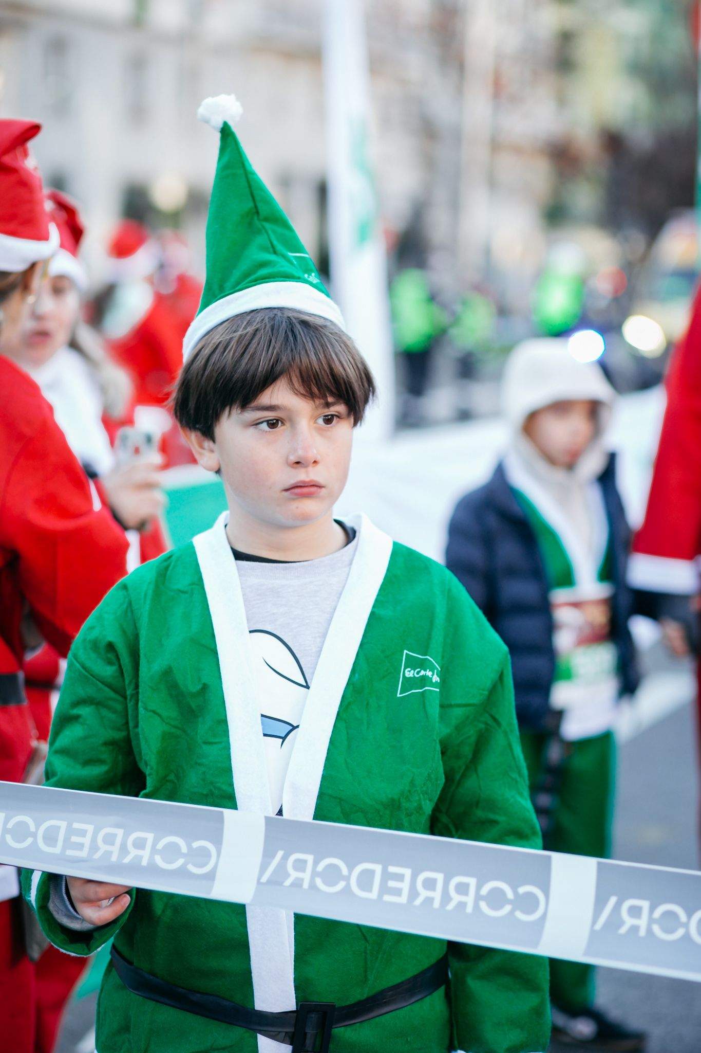 Las mejores fotos de la salida de la Carrera de Papá Noel...