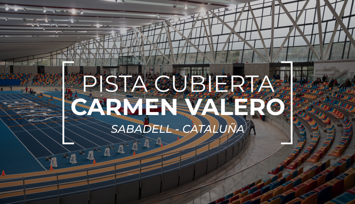 La pista cubierta de atletismo de Cataluña llevará el nombre de Carmen ...