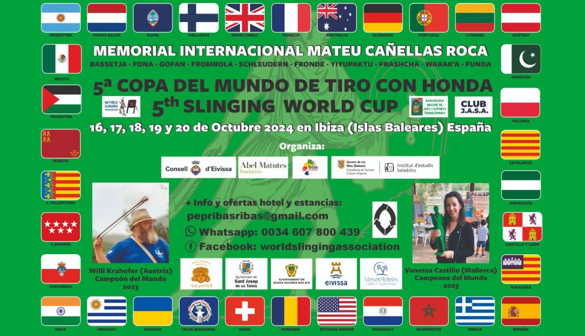 Otro tipo de lanzamiento: 5ª Copa del Mundo de tiro con honda