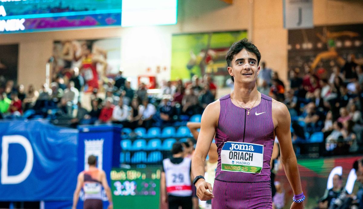 Pol Oriach ya está en la élite: 3:32.81 en 1500m, mínima para el Mundial de Tokio