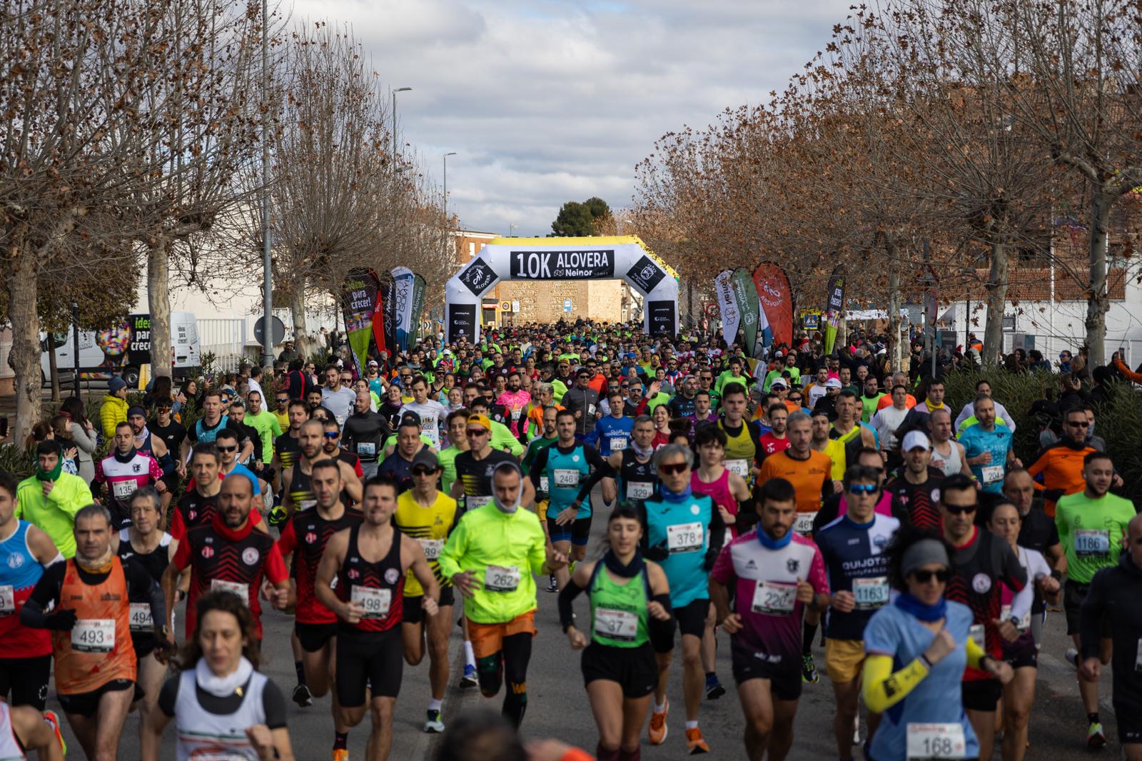 Carrera Popular de Alovera 2026: un millar de corredores en las calles