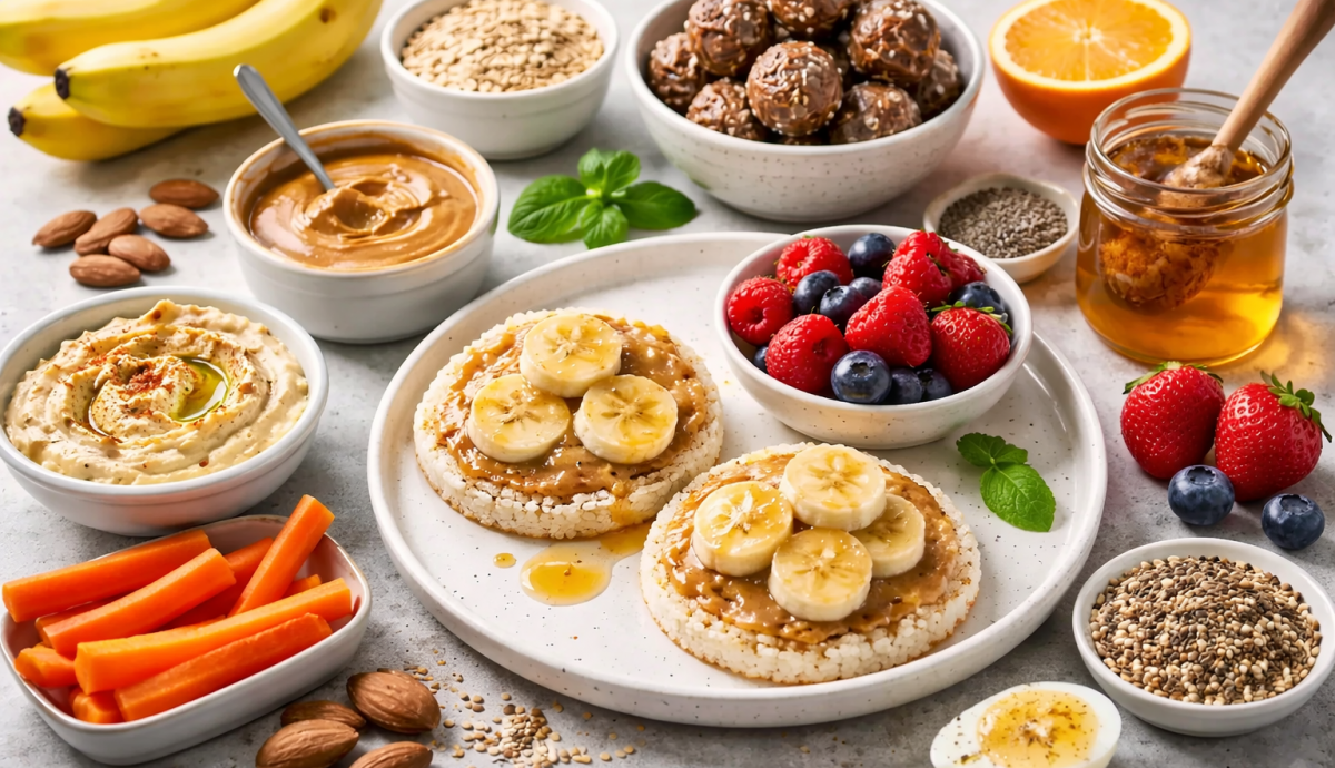 Snacks sin gluten ni lactosa para corredoras: qué comer e...