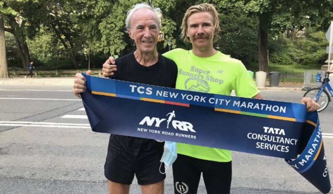 El homenaje del primer ganador del Maratón de NY en el 50...